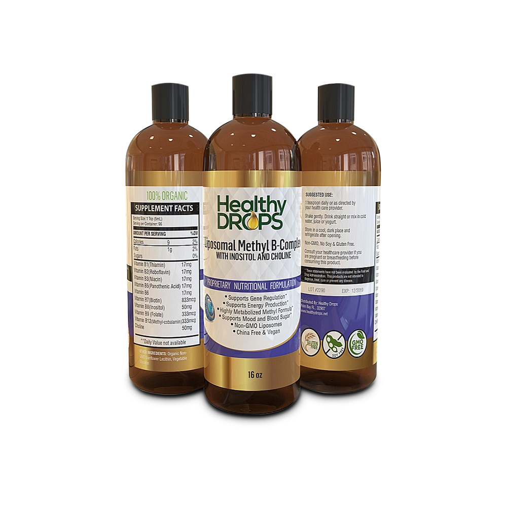 Liposomal Methyl B Complex Organic Non-GMO - EMF-Protect